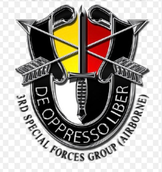 3rd Special Forces Group Airborne Seal – Patriot Wood