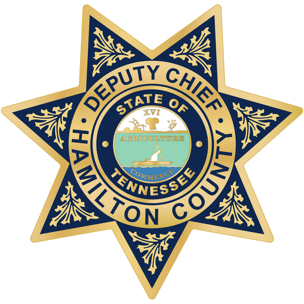 Hamilton County Deputy Chief Sheriff's Badge – Patriot Wood