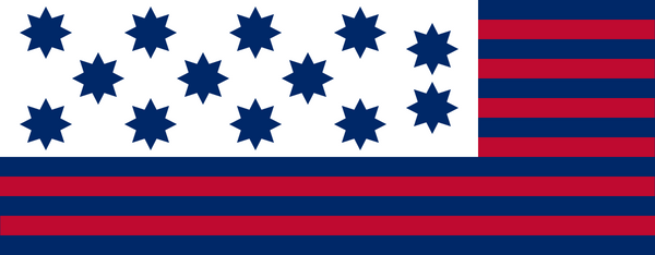 Guilford Militia Wood Flag – Patriot Wood