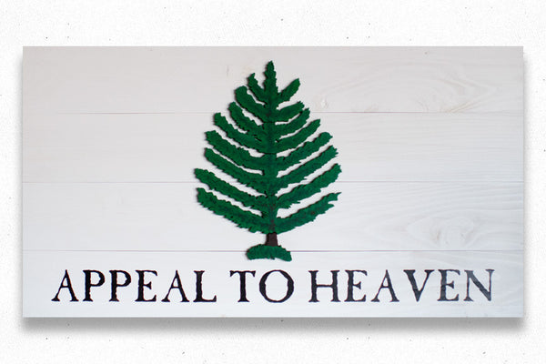 Appeal To Heaven Wood Flag – Patriot Wood