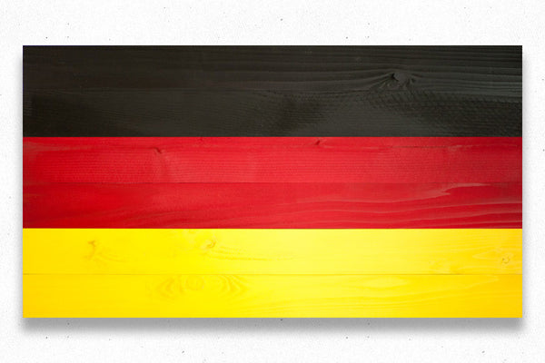 Germany Wood Flag – Patriot Wood
