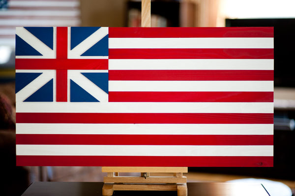 Grand Union Wood Flag – Patriot Wood